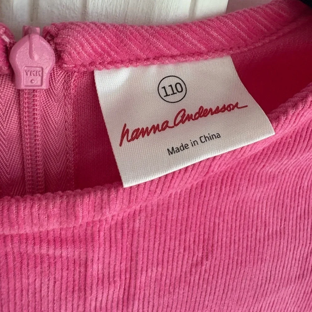 Hanna Andersson | Dresses | Hanna Andersson Pink Corduroy Floral ...